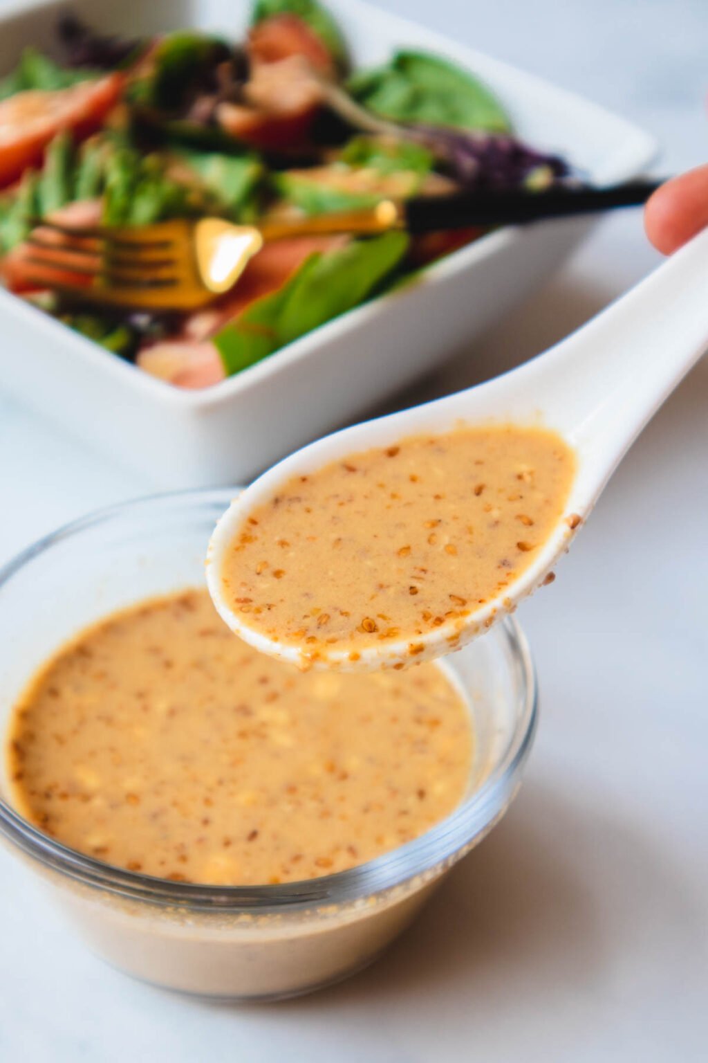 Goma Dressing Recipe | Creamy Sesame Dressing