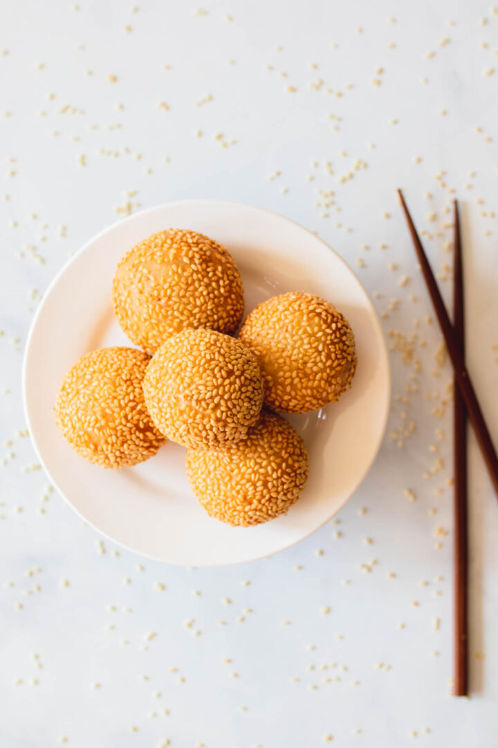 Sesame Balls | Mikha Eats