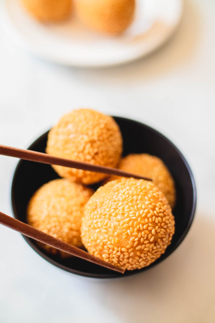 Sesame Balls | Mikha Eats