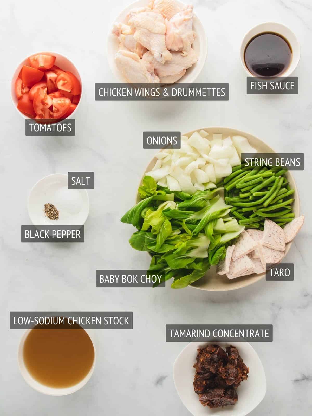 Sinigang Na Manok (with Chicken)
