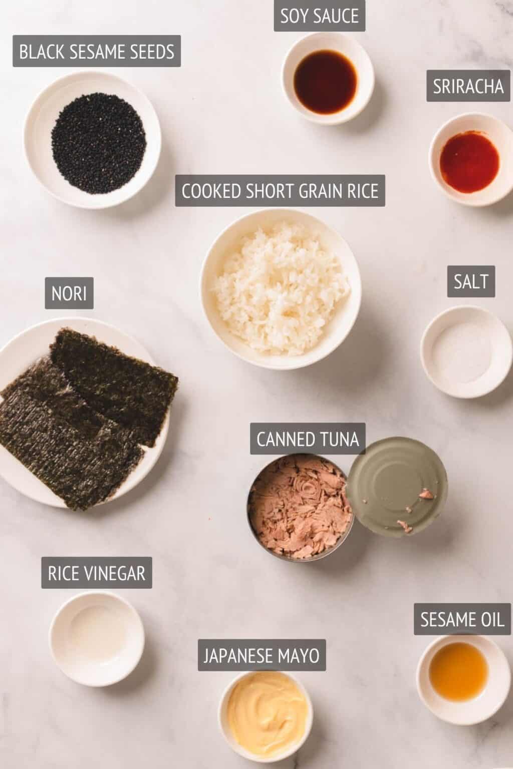 Easy Spicy Tuna Onigiri (Japanese Tuna Rice Balls)