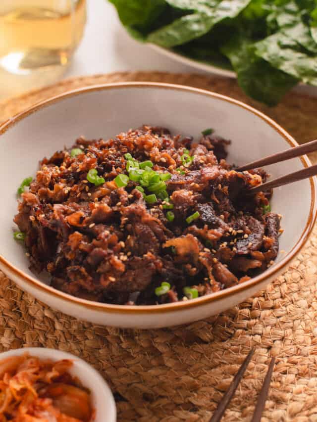 Beef Bulgogi Recipe