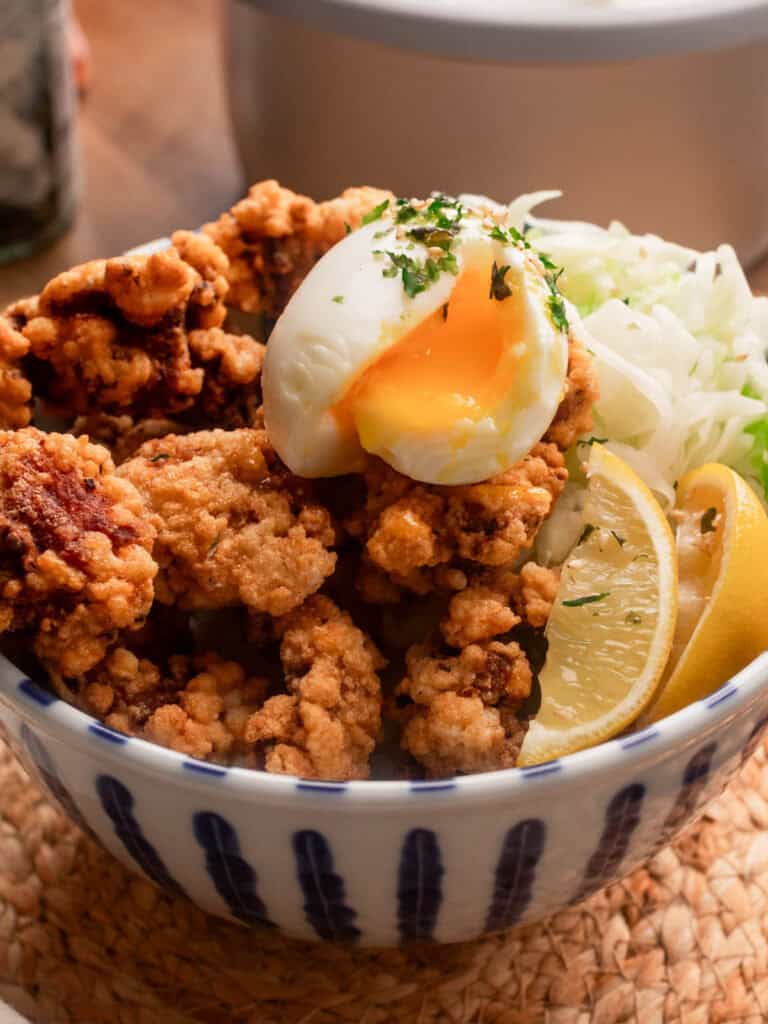 Chicken Karaage Don (Japanese Donburi)