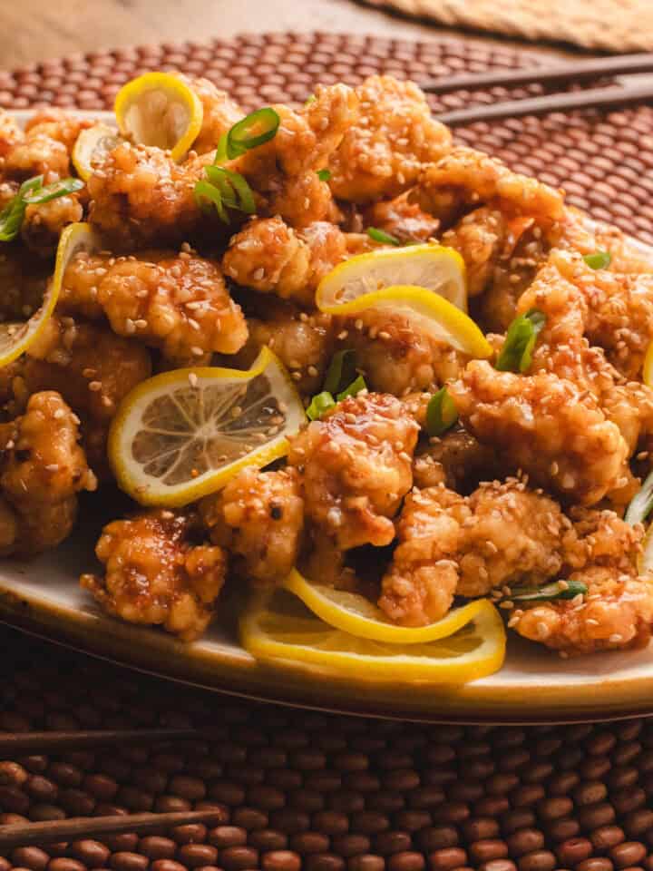 Crispy Chinese Lemon Chicken