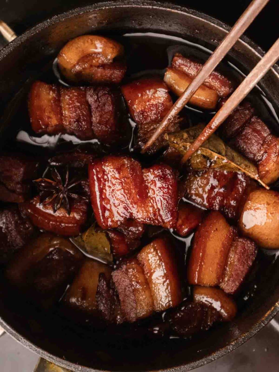 Chinese Red Braised Pork (Hong Shao Rou)
